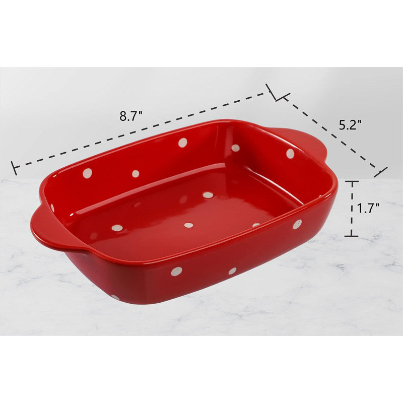 ATC HOLDINGS Rectangle Porcelain Baker Bakeware | Wayfair